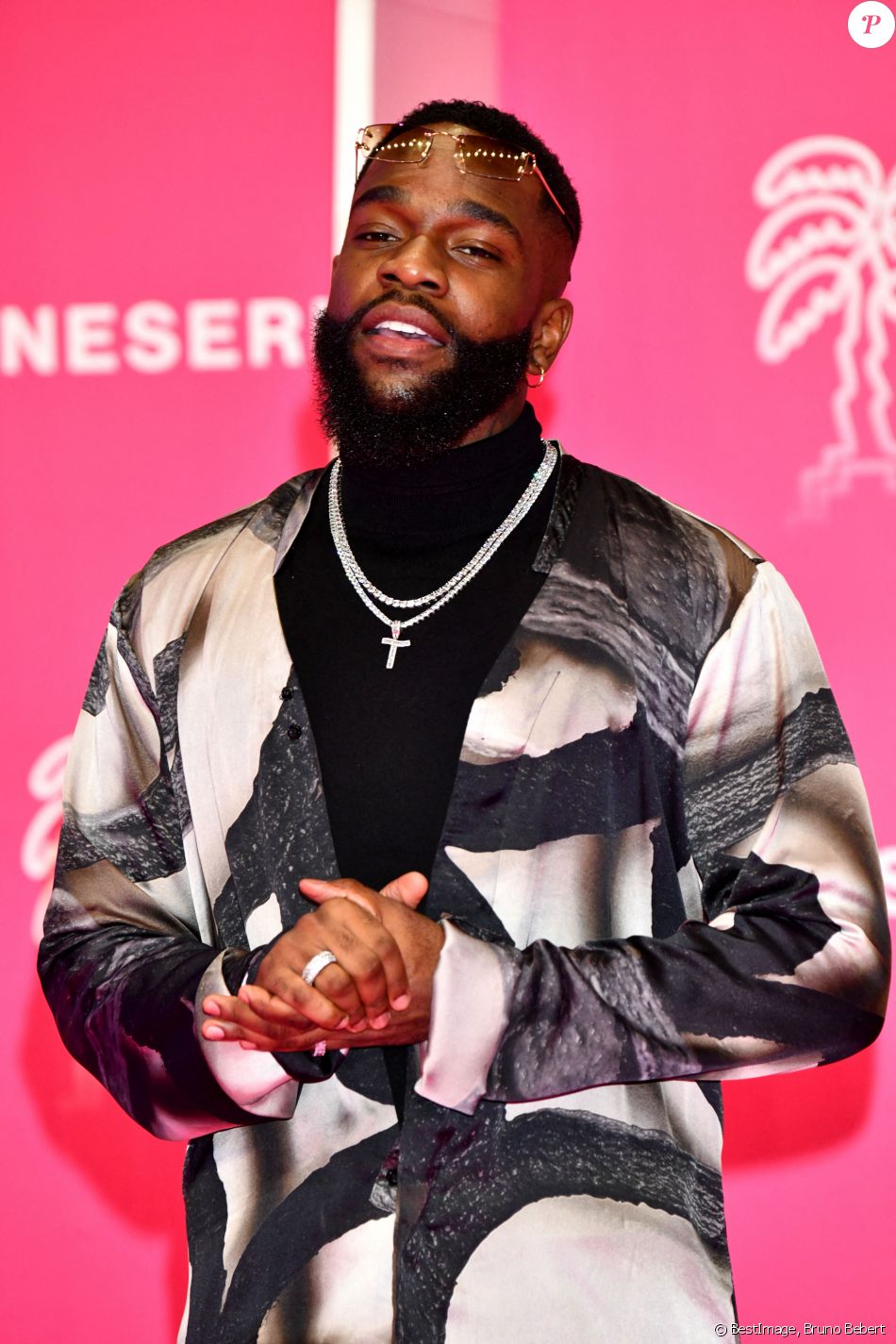 Tayc durant la seconde soirée du 4eme Canneseries au Palais des ...