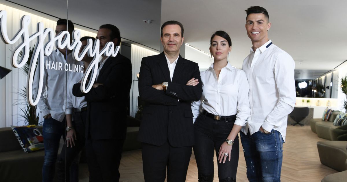 Paulo Ramos, Georgina Rodriguez et son compagnon Cristiano Ronaldo - Cristiano Ronaldo ouvre une ...