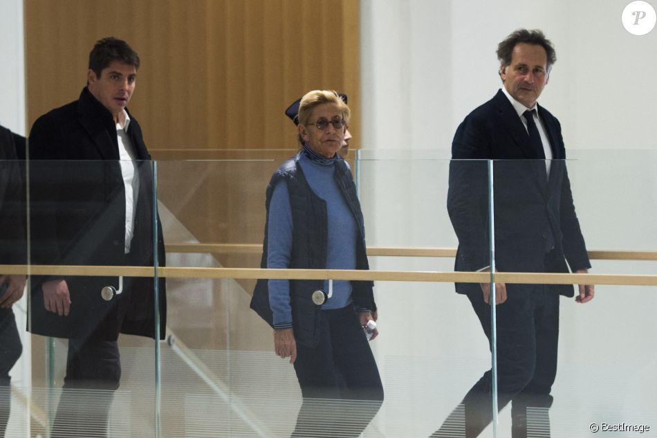 Alexandre Balkany, sa mère Isabelle, Maître Pierre-Olivier Sur ...
