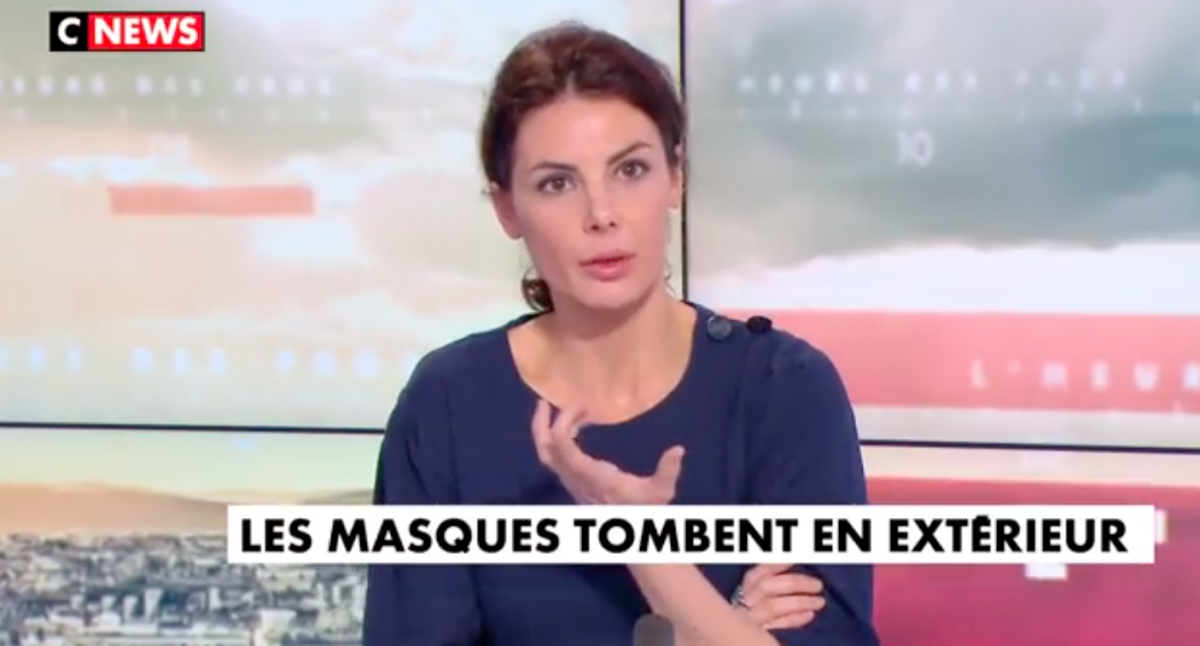 Photo : La psychologue Marie-Estelle Dupont sur CNews - Purepeople