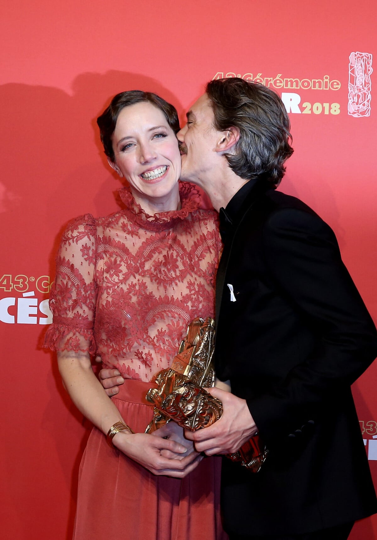Photo : Sara Giraudeau et Swann Arlaud - 43e cérémonie des César à la ...