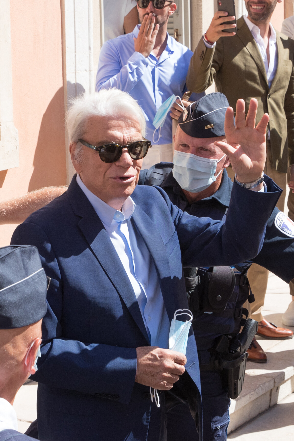 Photo : Bernard Tapie - Mariage civil de Sophie Tapie et Jean-Mathieu ...