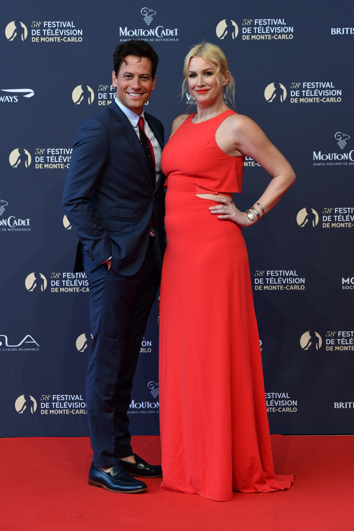 Photo : Ioan Gruffudd et sa femme Alice Evans - Soirée d'ouverture du ...