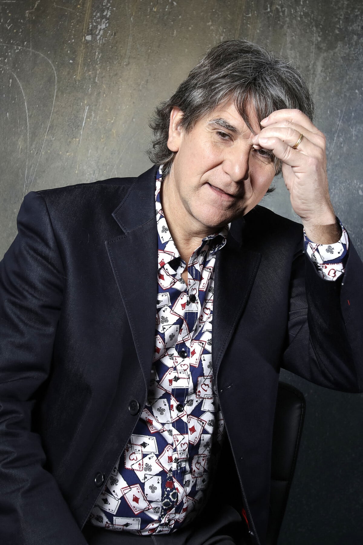 Photo : Portrait de l'humoriste Tex le 31 janvier 2022 en marge de l ...