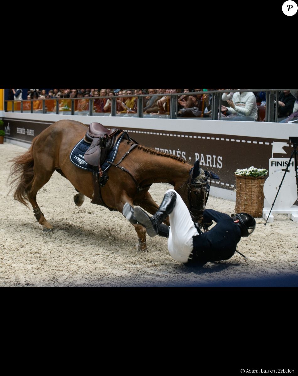 Bryan Balsiger se fait une belle frayeur : expulsé de son cheval, des ...