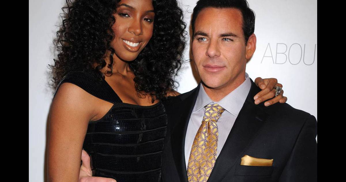 Kelly Rowland et Scott Barnes lors du lancement du livre About Face de ...
