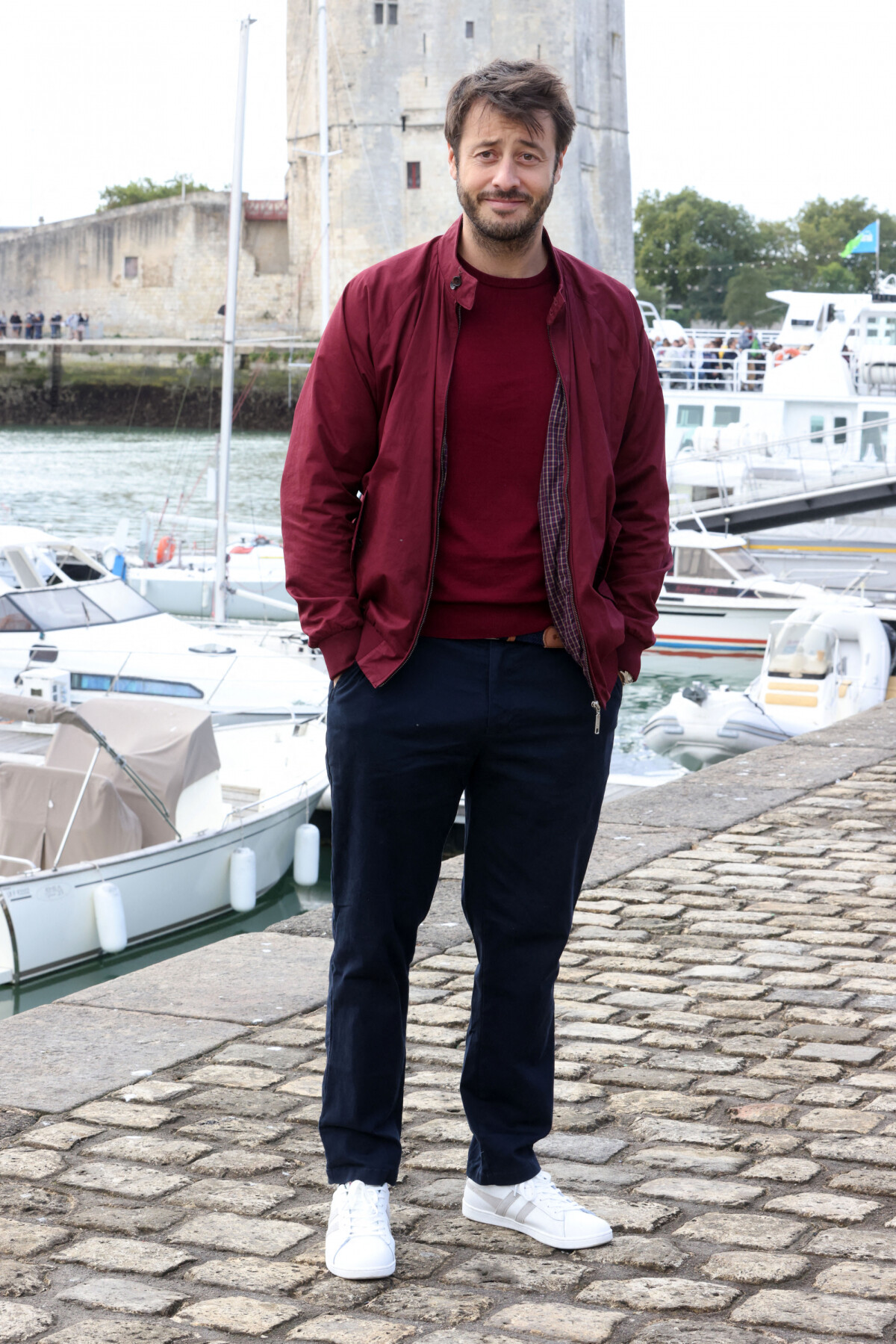 Photo : Benjamin Bourgois au photocall de la série "Un si grand soleil ...