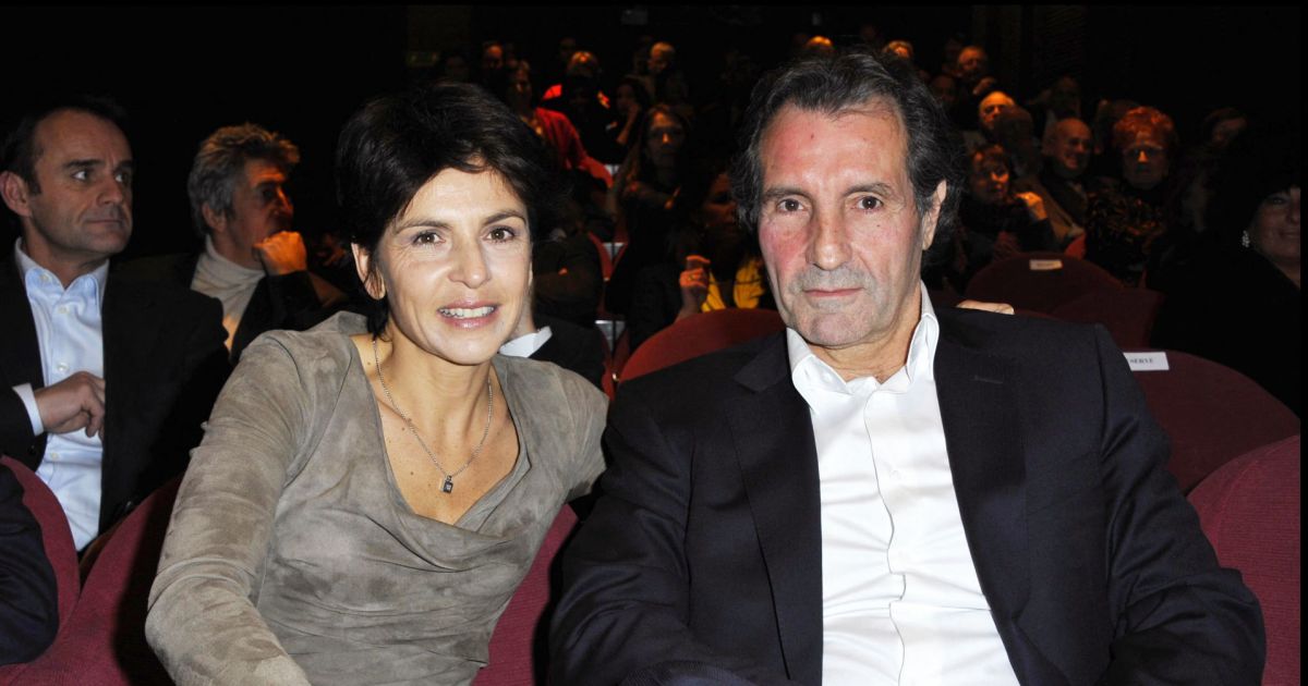 Jean-Jacques Bourdin et sa femme Anne Nivat - Remise du prix Philippe ...