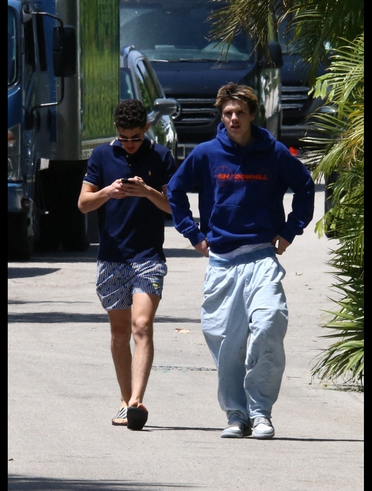 Photo : Exclusif - Cruz Beckham se rend au mariage de son frère ...
