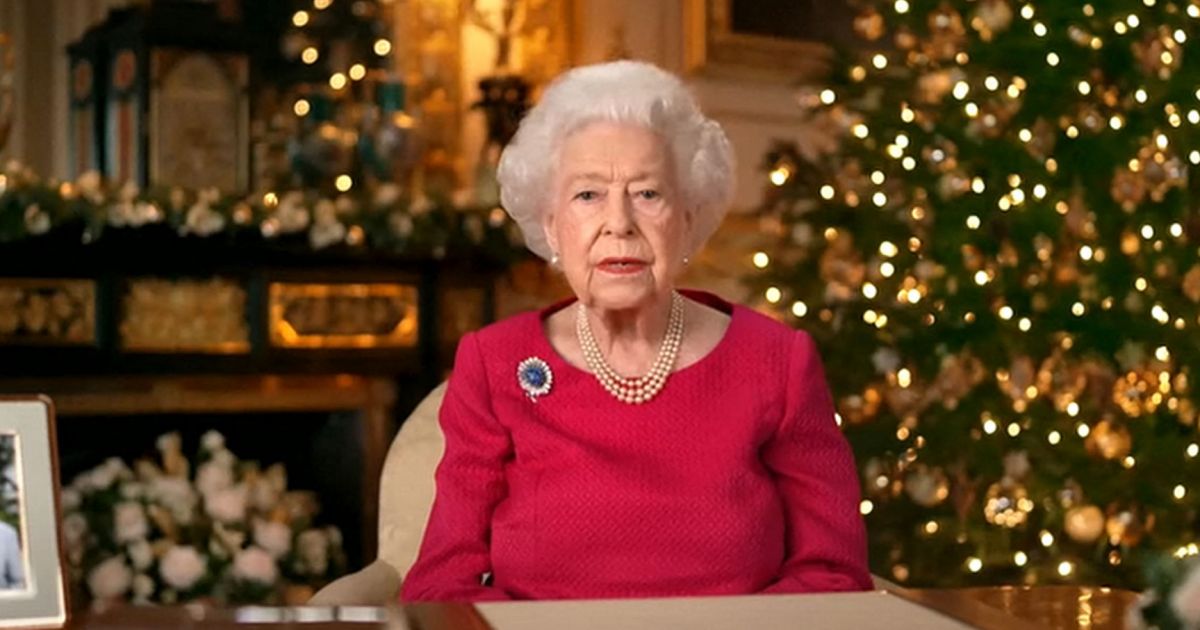 Le discours de Noël 2021 de la reine Elisabeth II au château de Windsor ...
