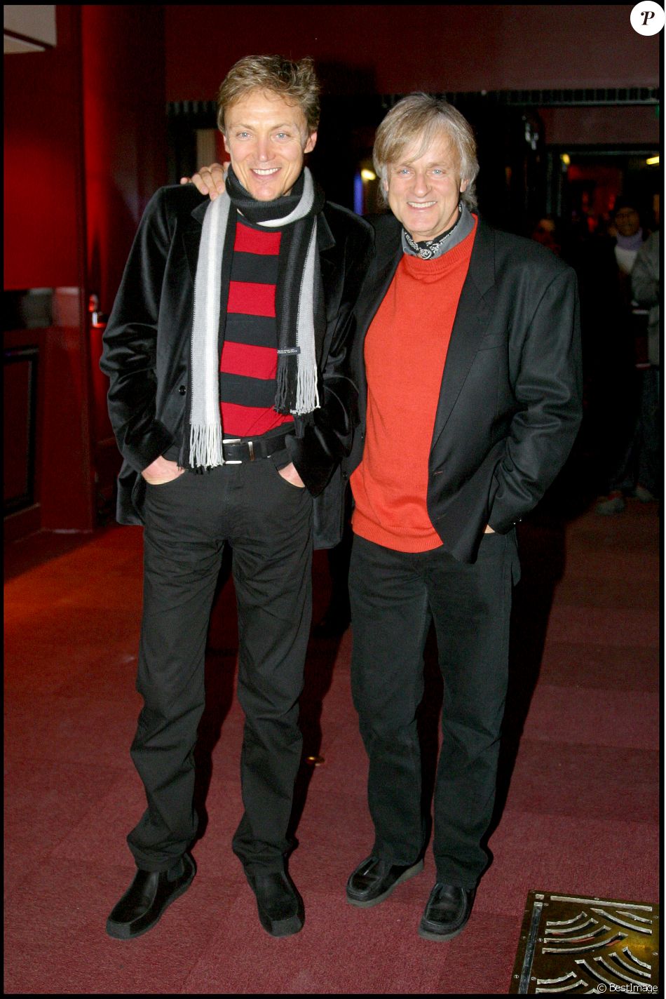 Dave & son compagnon Patrick Loiseau a l'avant premiere du film ...