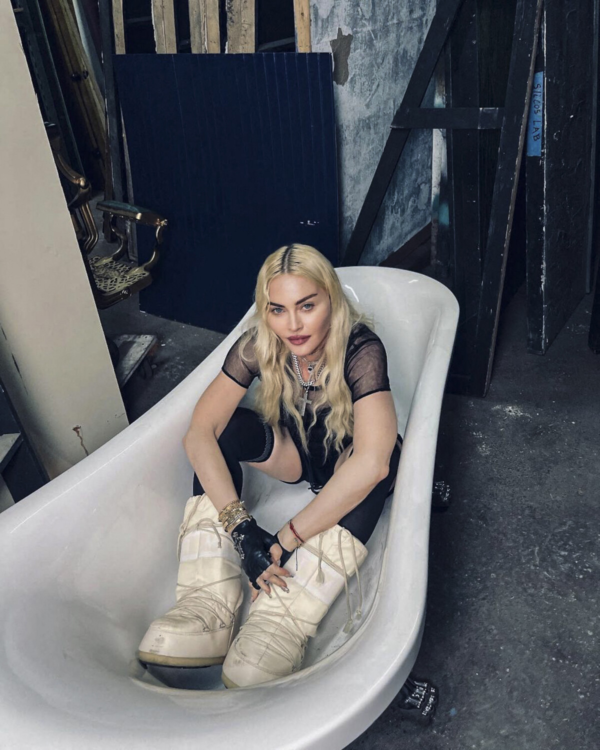 Photo : Madonna sur Instagram. Le 20 mars 2022. - Ode (Purepeople)