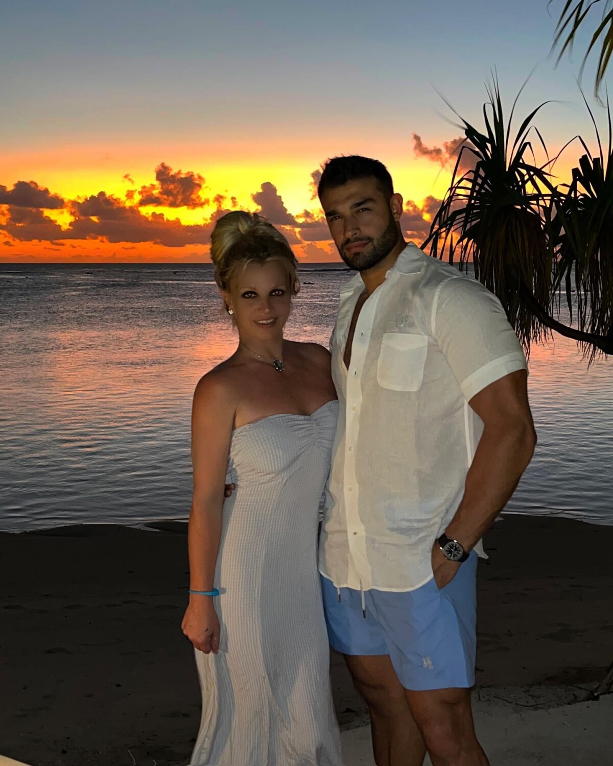Photo : Britney Spears et son chéri Sam Asghari - Purepeople