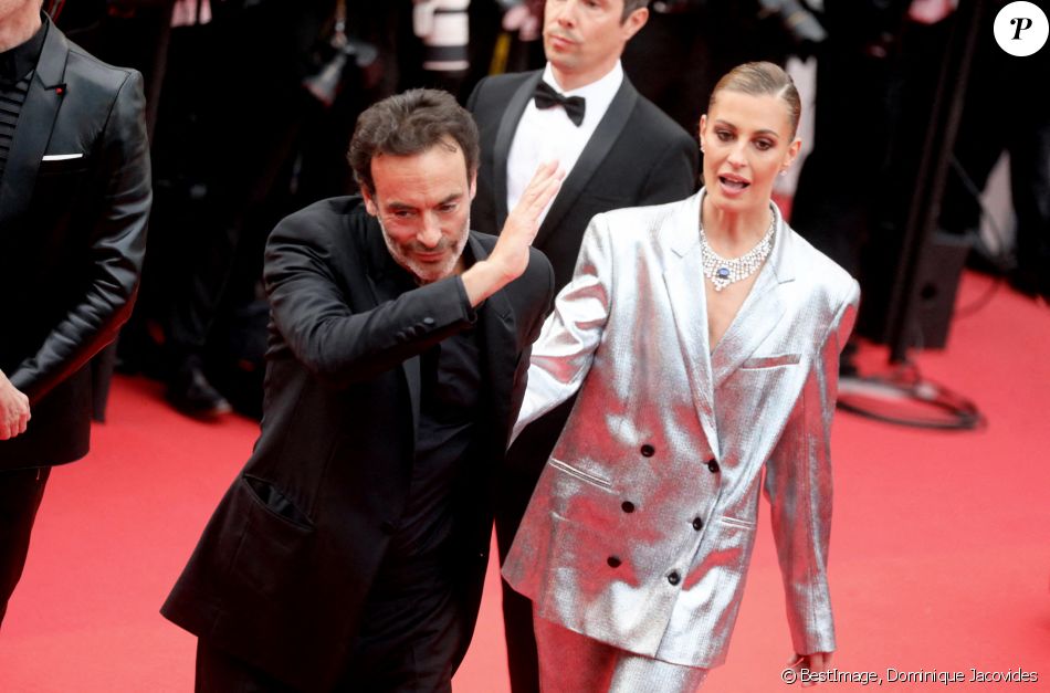 Anthony Delon et sa compagne Sveva Alviti - Montée des marches du film ...