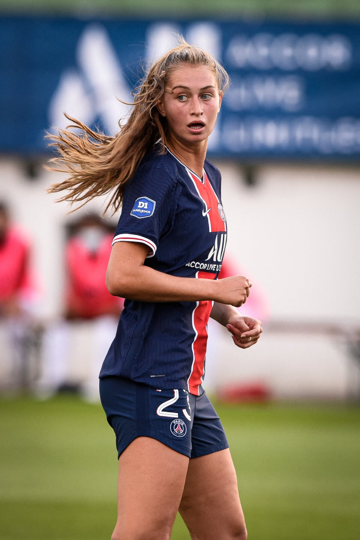 Photo : Jordyn Huitema ( 23 - PSG ) - Football, match: Paris Saint ...