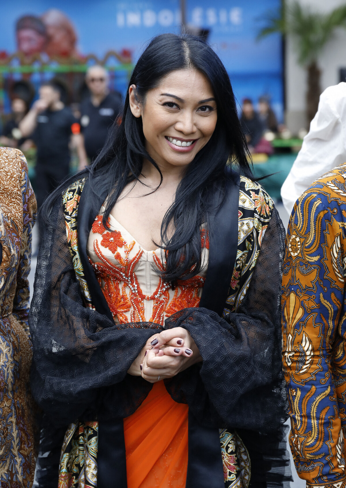 Photo : Anggun - Inauguration de l'expostion "Indonésie : de Java à ...