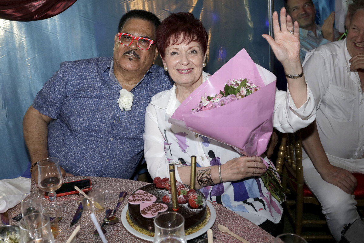 Photo : Fabienne Thibeault et son Mari Christian Montagnac - Fabienne ...