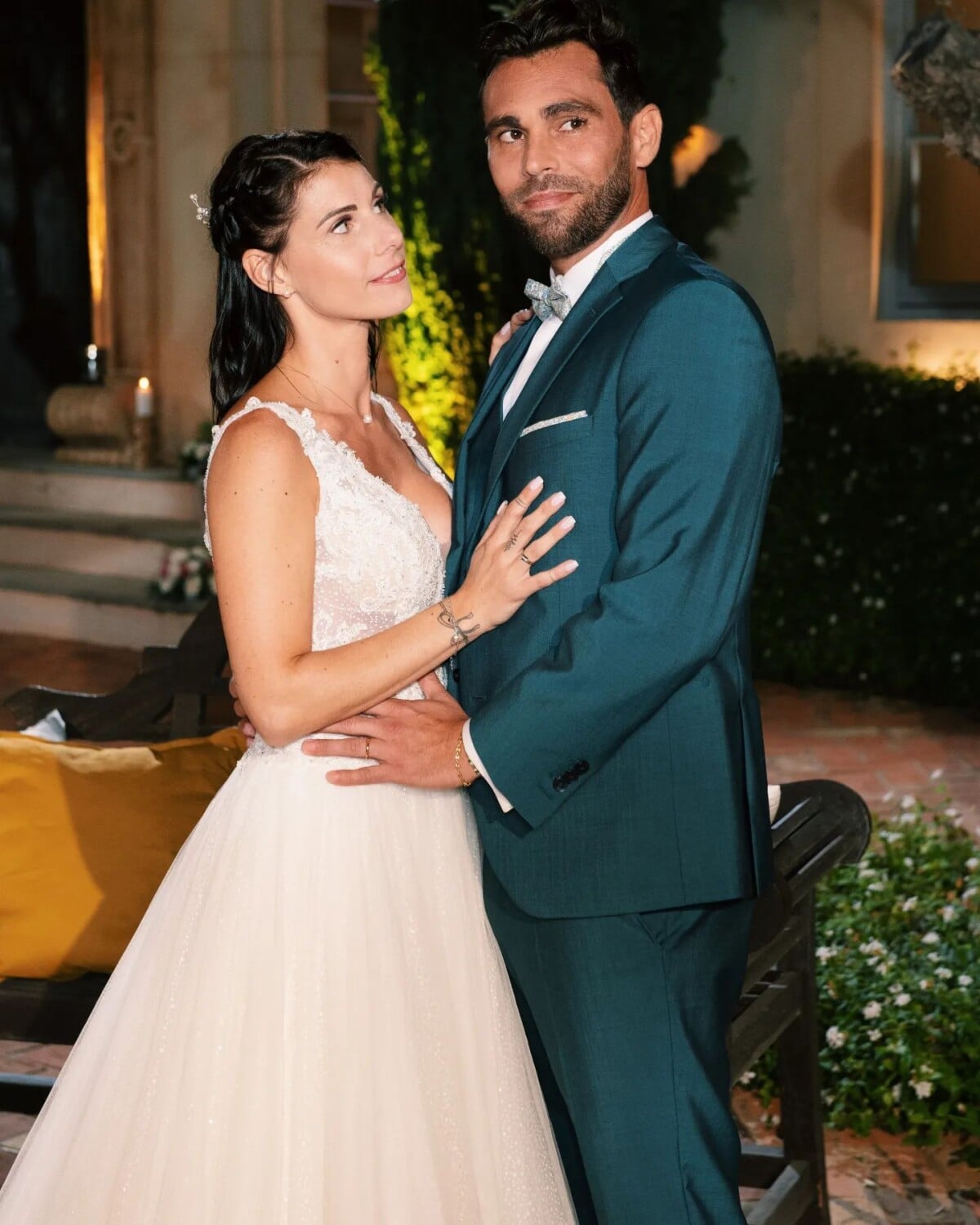 Photo : Cyndie et son mari Jauffrey @ Instagram / Cyndie-mapr6 - Purepeople