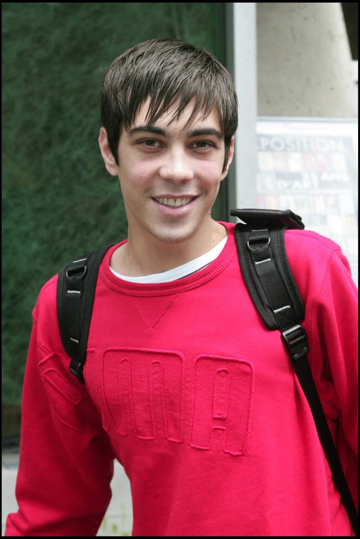 Photo : Grégory Lemarchal à Rolland-Garros en 2005 - Purepeople