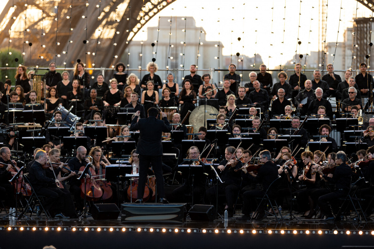 Photo : Exclusif - Cristian Macelaru et l'Orchestre National de France ...
