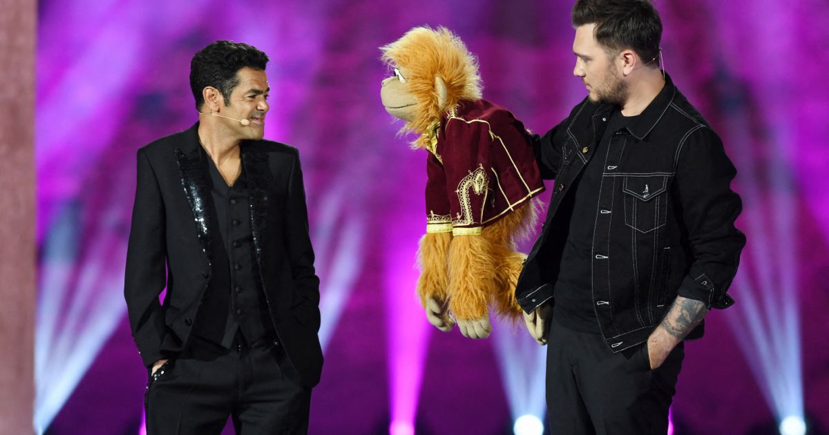 Jamel Debbouze, Jeff Panacloc et Jean-Marc lors de la soirée du grand gala du Marrakech du Rire ...