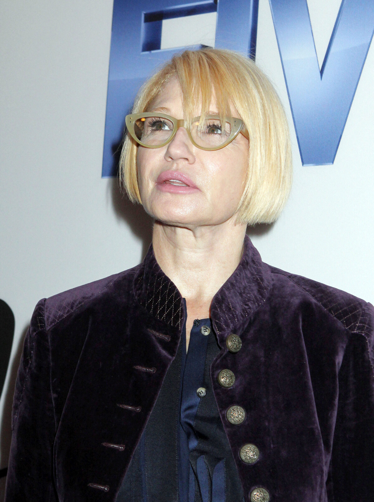 Photo : Ellen Barkin - Première du film "Five" à New York. Le 26 ...