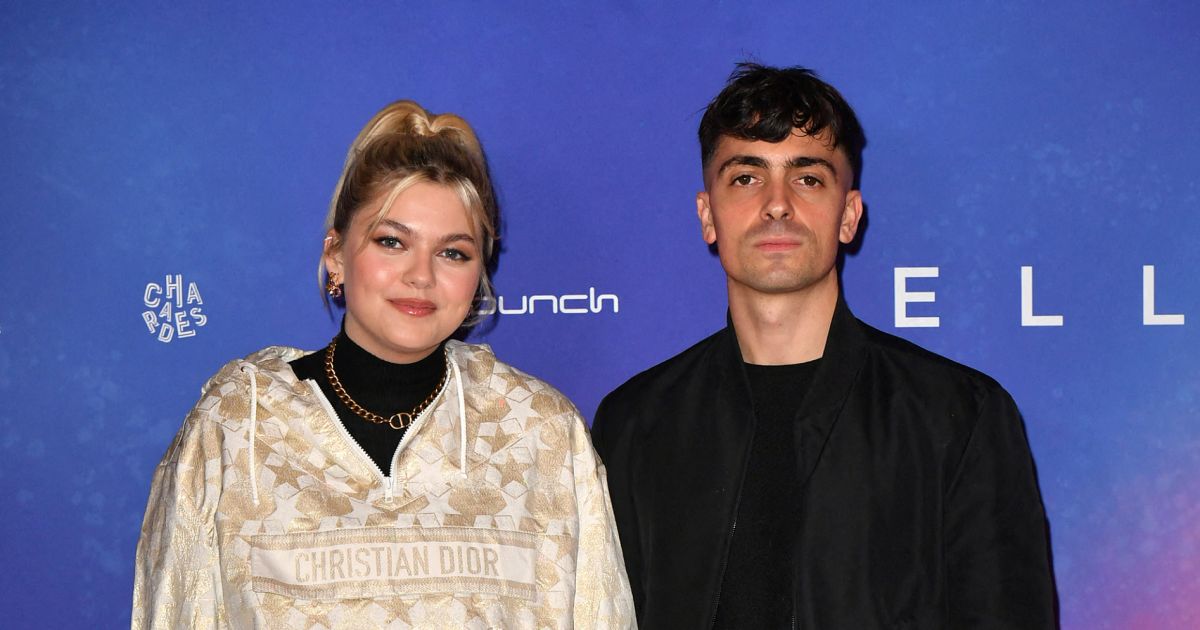 Louane et son compagnon Florian Rossi - Avant Première de Belle film ...