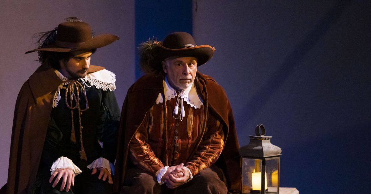 Louis Perrin et Francis Perrin - Représentation de la pièce L'école des ...