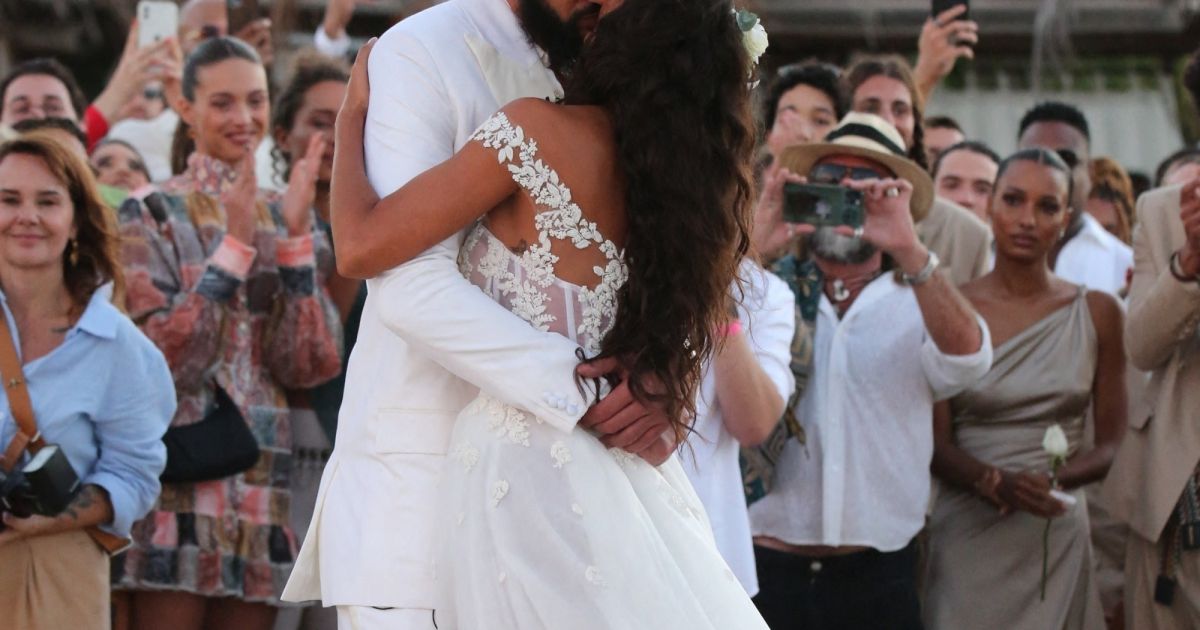 Joakim Noah et Lais Ribeiro se sont mariés devant leurs amis et leur ...
