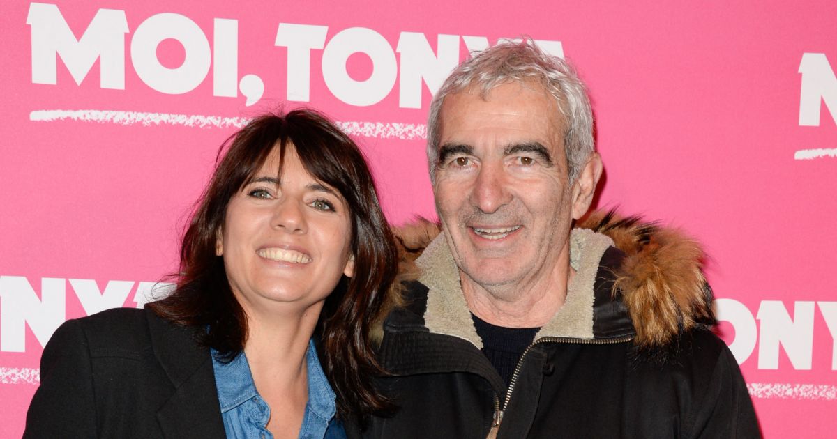 Estelle Denis et son compagnon Raymond Domenech - Avant-première du ...