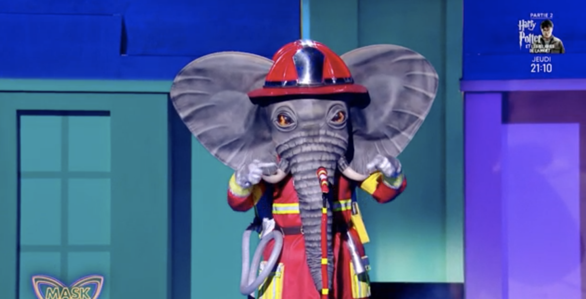 Photo : L'Éléphant dans "Mask Singer" - TF1 - Purepeople