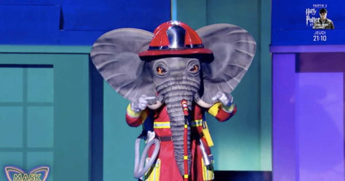 L'Éléphant dans Mask Singer - TF1 - Purepeople