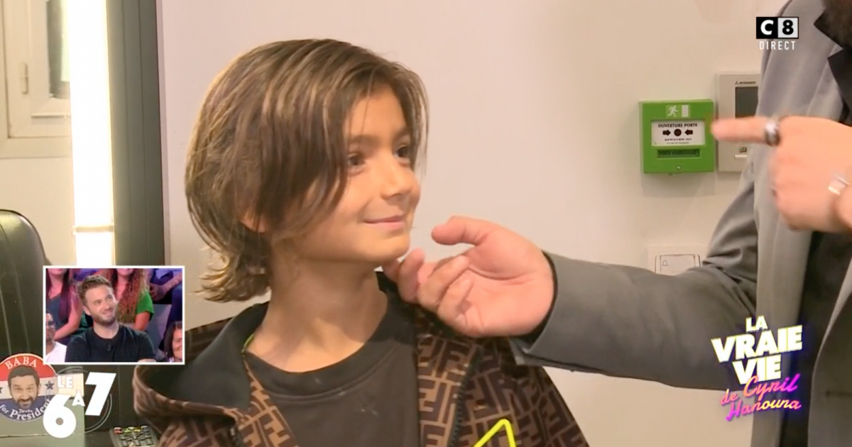 Cyril Hanouna : Son fils Lino a beaucoup grandi... et lui vole la ...
