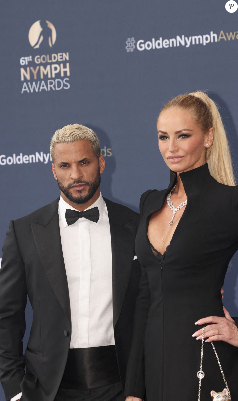 Ricky Whittle et Adriana Karembeu - Cérémonie de clôture du 61ème ...