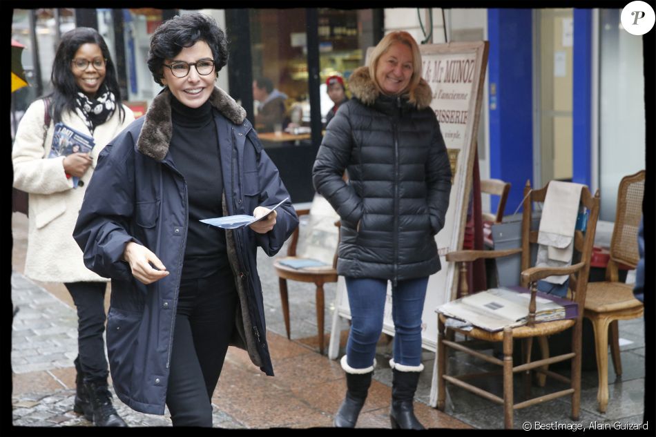 Exclusif - Tractage de Rachida Dati, pour les élections municipales de ...