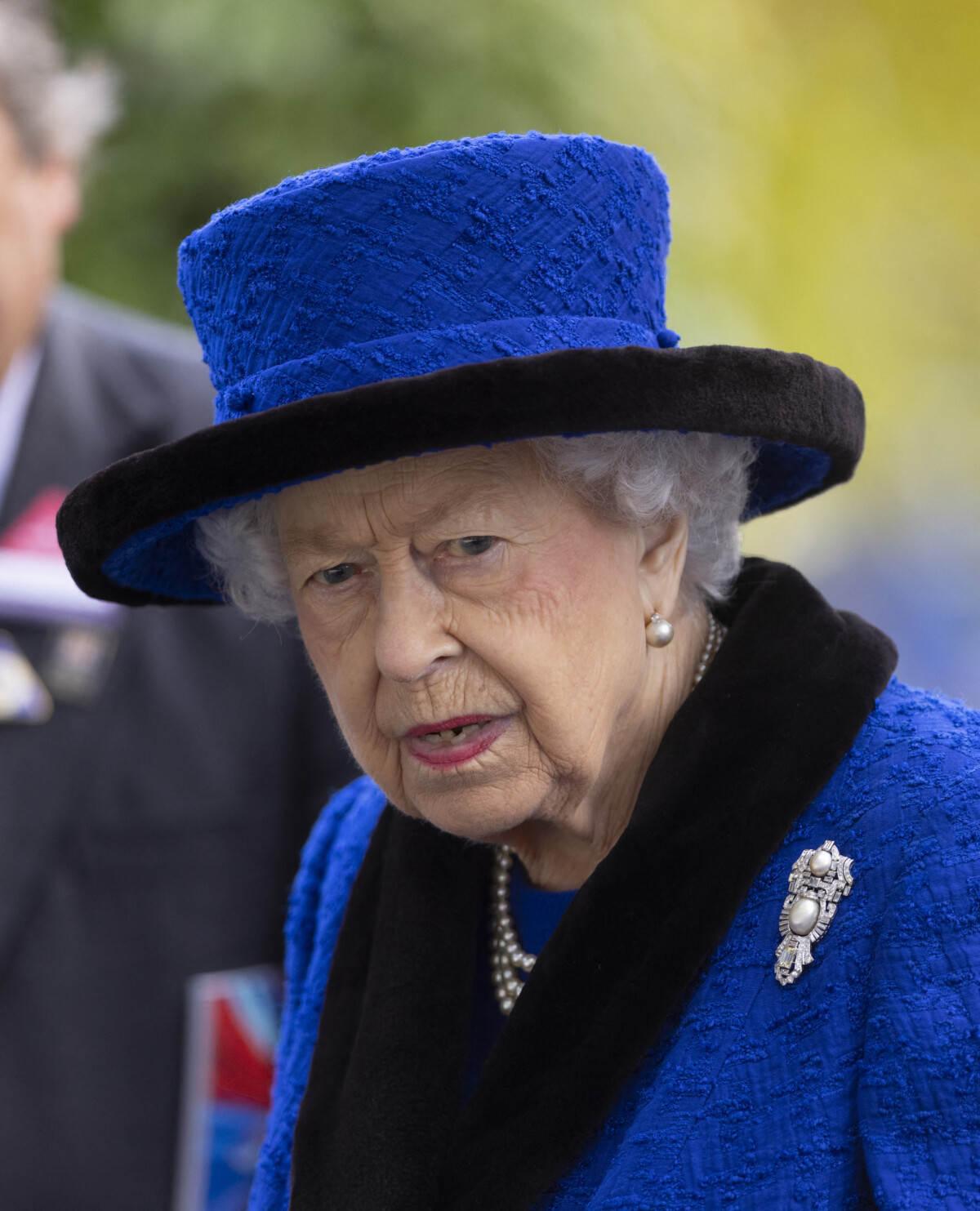 Photo : La reine Elisabeth II d'Angleterre lors des Champions Day à ...