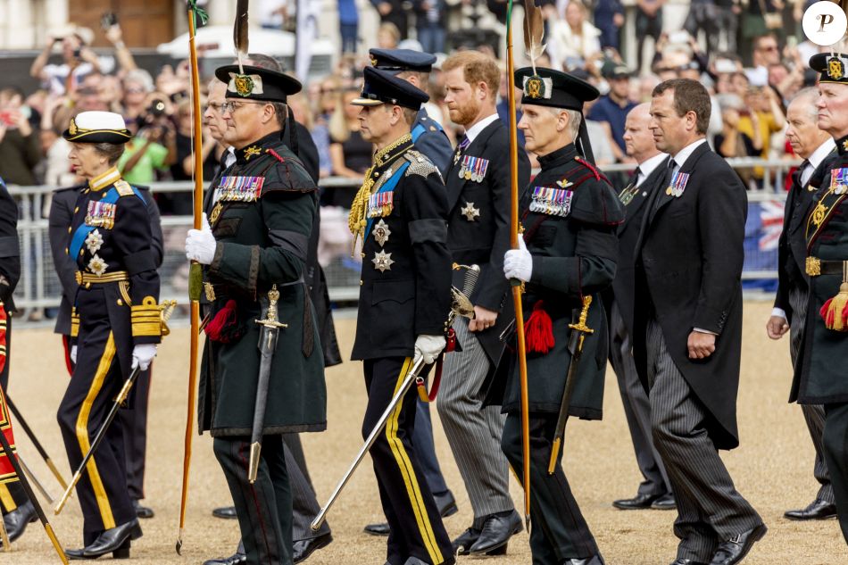 La princesse Anne, Le prince Edward, duc d'Edimbourg, Le prince Harry ...