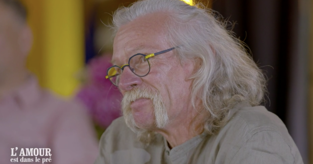 Agnès (L'amour est dans le pré) lors de son speed-dating avec Christian ...