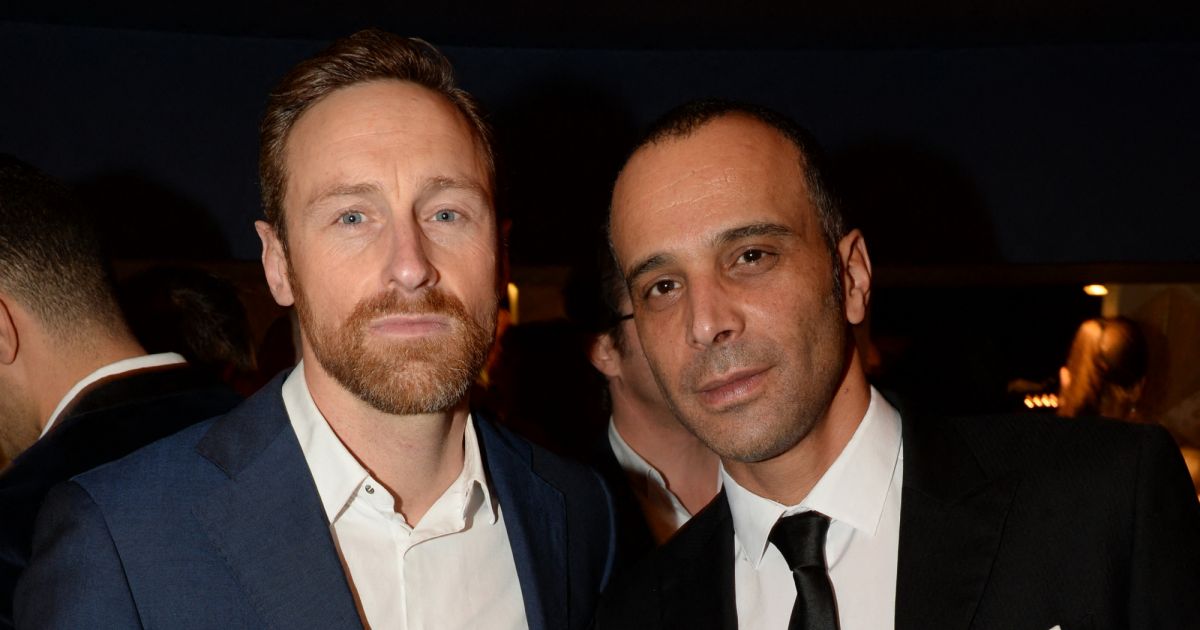 Frank Delay et Adel Kachermi (2be3) - 11ème cérémonie des Globes de ...