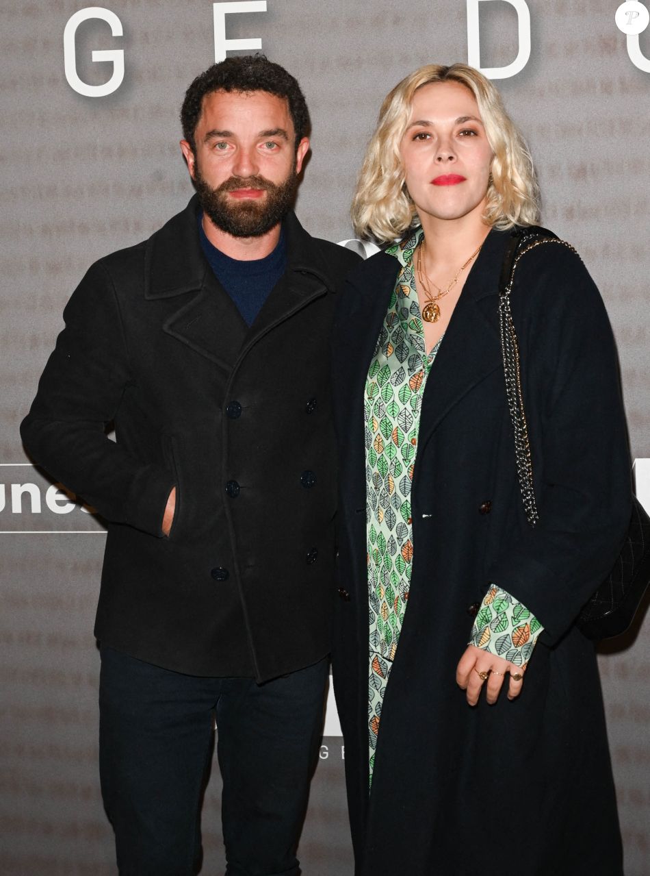 Guillaume Gouix et sa compagne Alysson Paradis - Avant-première du film ...