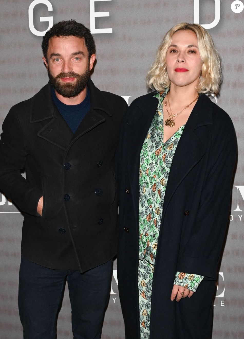 Guillaume Gouix et sa compagne Alysson Paradis - Avant-première du film ...