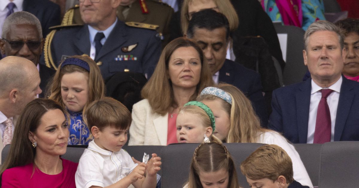 Catherine (Kate) Middleton, duchesse de Cambridge, Le prince Louis de ...