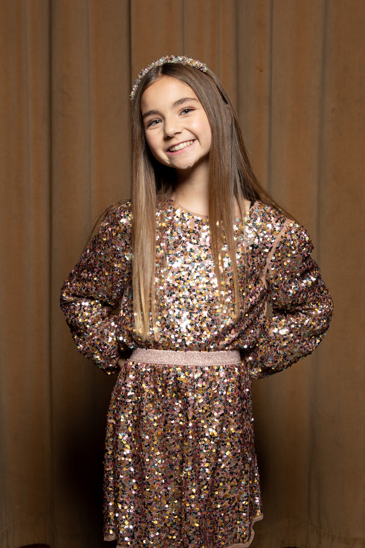 Photo : Exclusif - La chanteuse Valentina - Backstage - Enregistrement ...