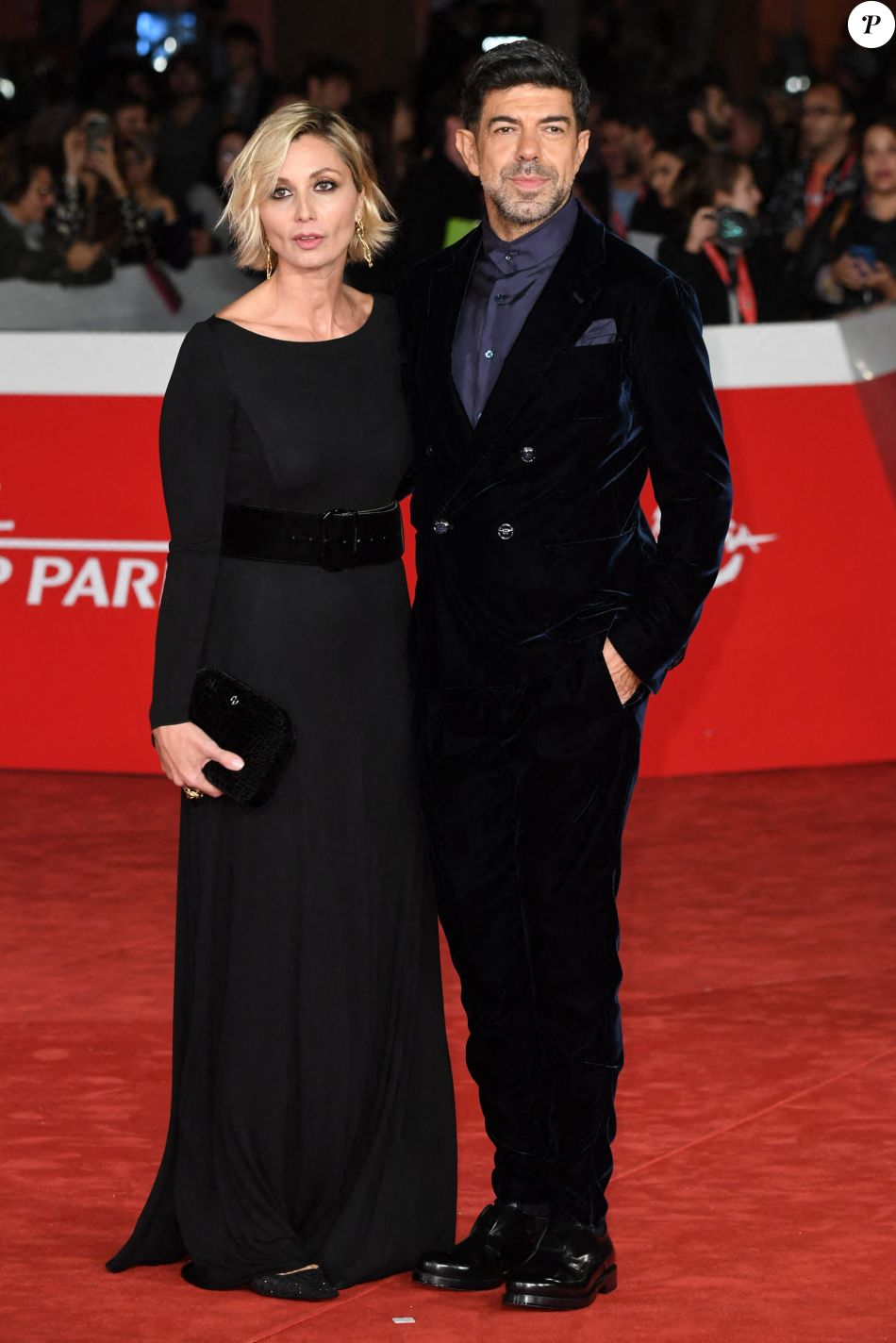 Anna Ferzetti et son mari Pierfrancesco Favino - Tapis rouge de la ...