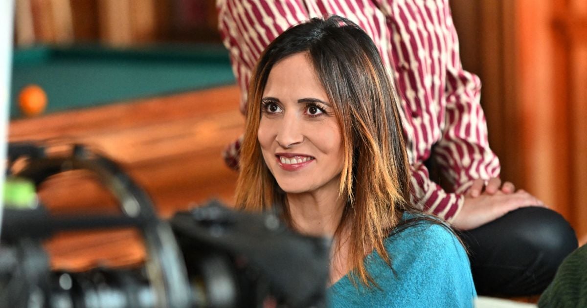 Exclusif - Fabienne Carat durant le tournage du double épisode final de ...