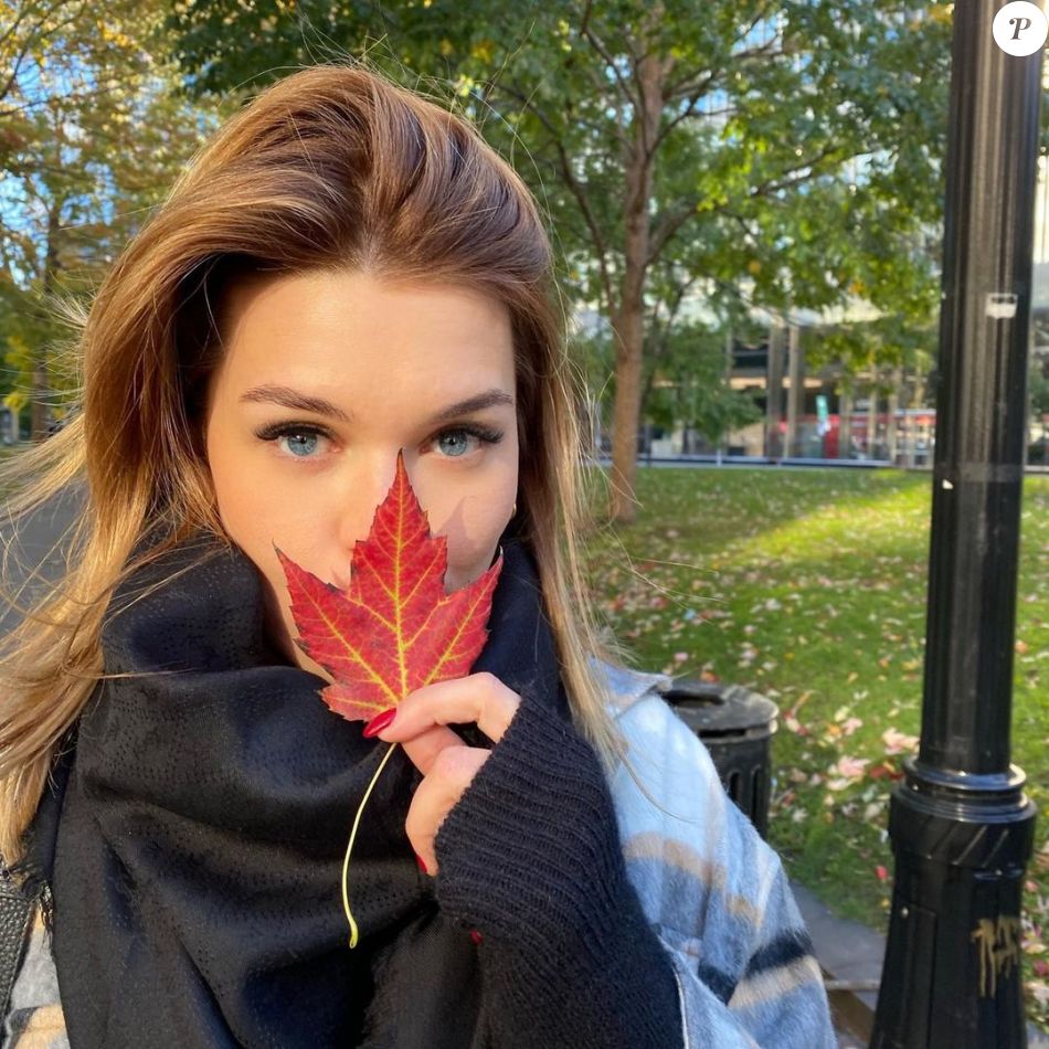 Camille Gottlieb en vacances à Montréal. Instagram. Le 15 octobre 2022 ...
