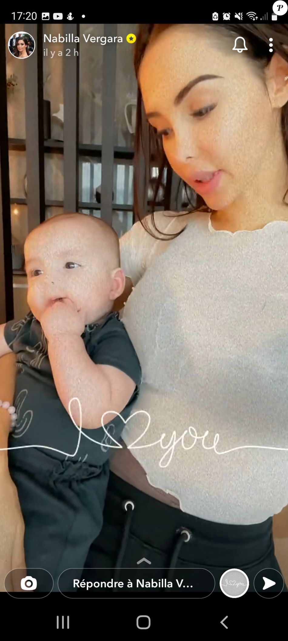 Nabilla Benattia se confie sur son fils Leyann, le 20 octobre 2022, sur ...