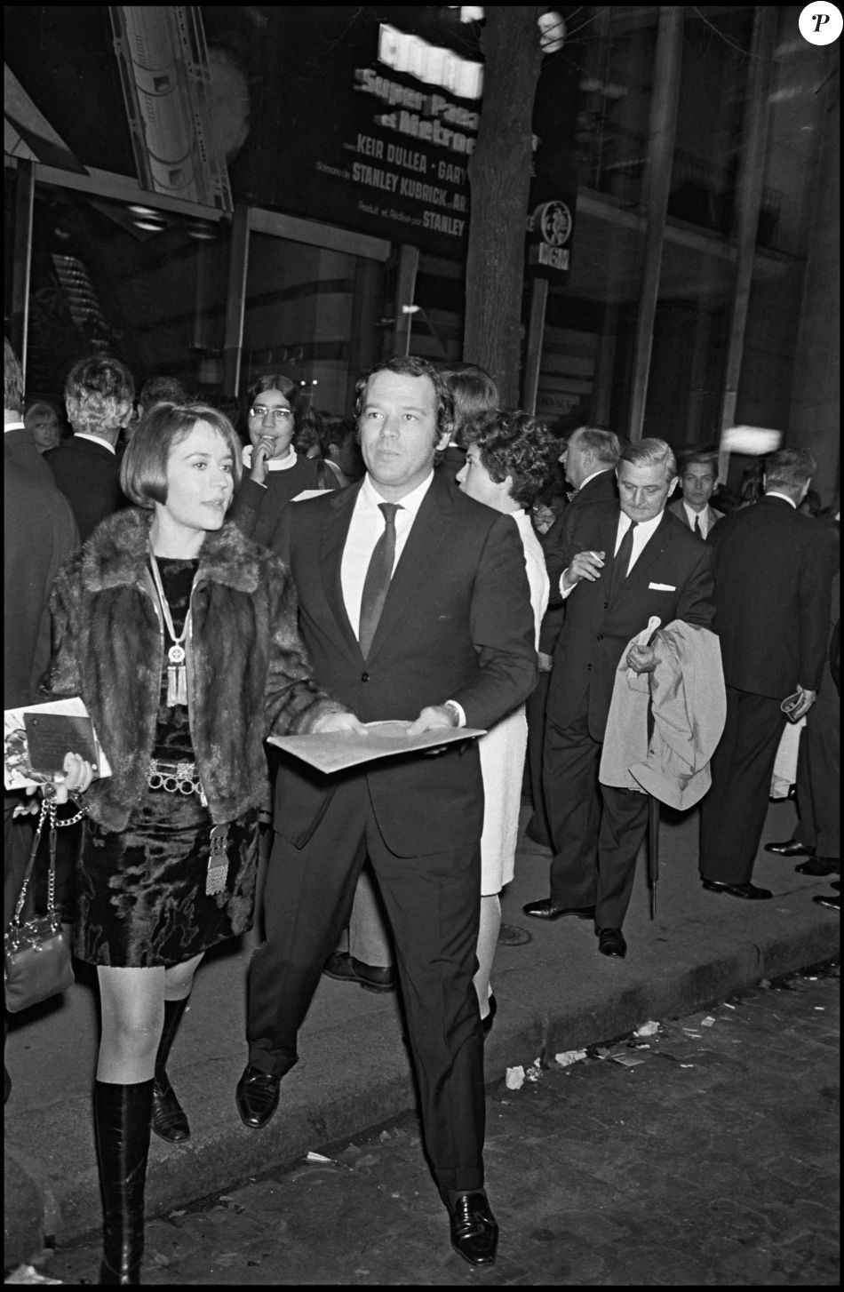 Annie Girardot et son mari Renato Salvatori (photo d'archive) - Purepeople