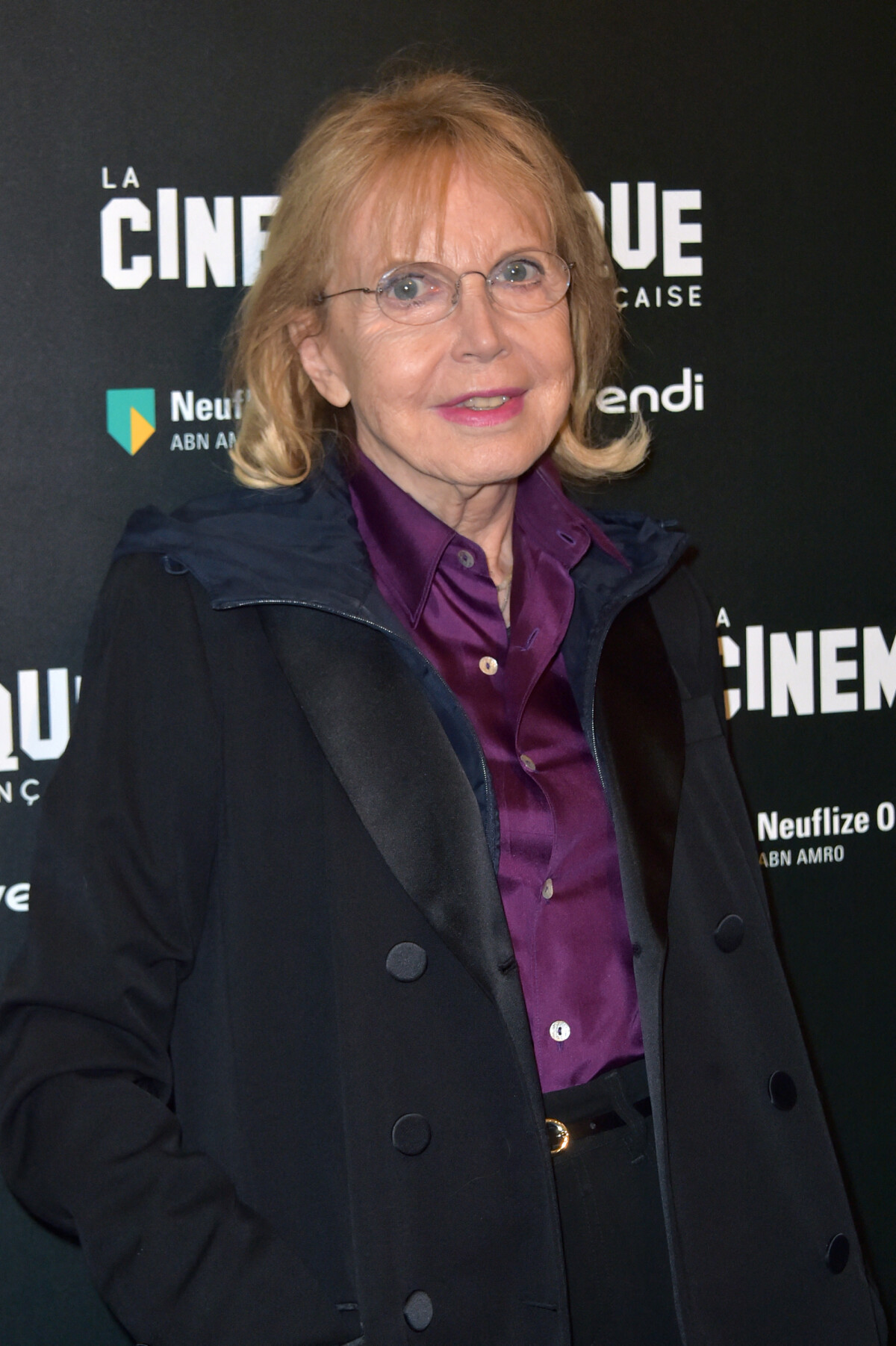 Photo : Bulle Ogier - Avant première du film "Happy End" à la cinémathèque à Paris le 18 ...