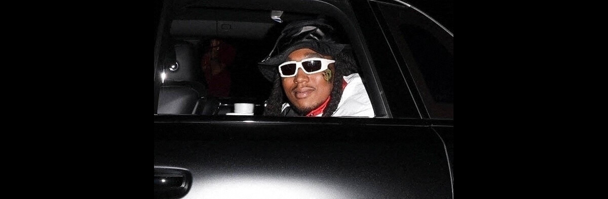 Photo : Exclusif - Takeoff Offset et Travis Scott arrivent à l ...